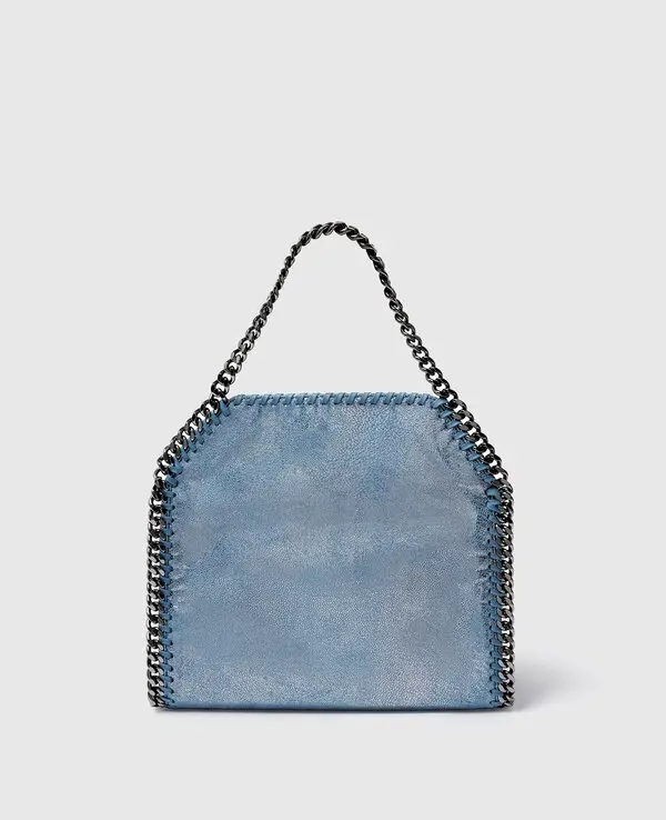 Stella McCartney Falabella Iridescent Mini Tote Bag - Blue
