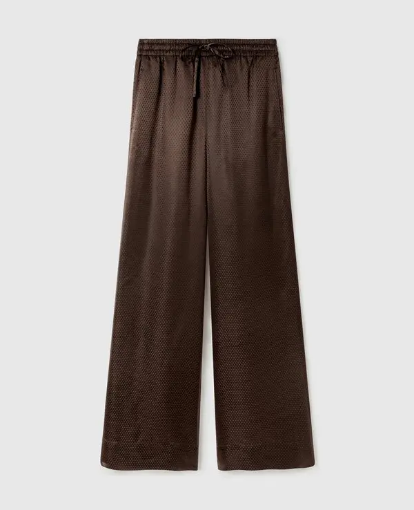 Stella McCartney Star Silk Jacquard Trousers