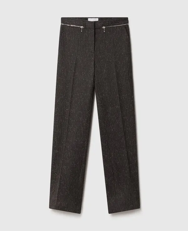 Stella McCartney Zip-detail Straight-leg Trousers