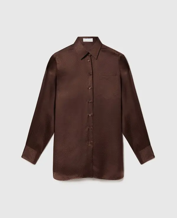 Stella McCartney Star Silk Jacquard Shirt