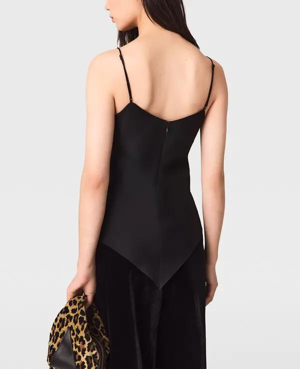 Stella McCartney Lace-trim Satin Cami Top