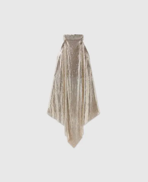 Stella McCartney Chainmail Halterneck Top