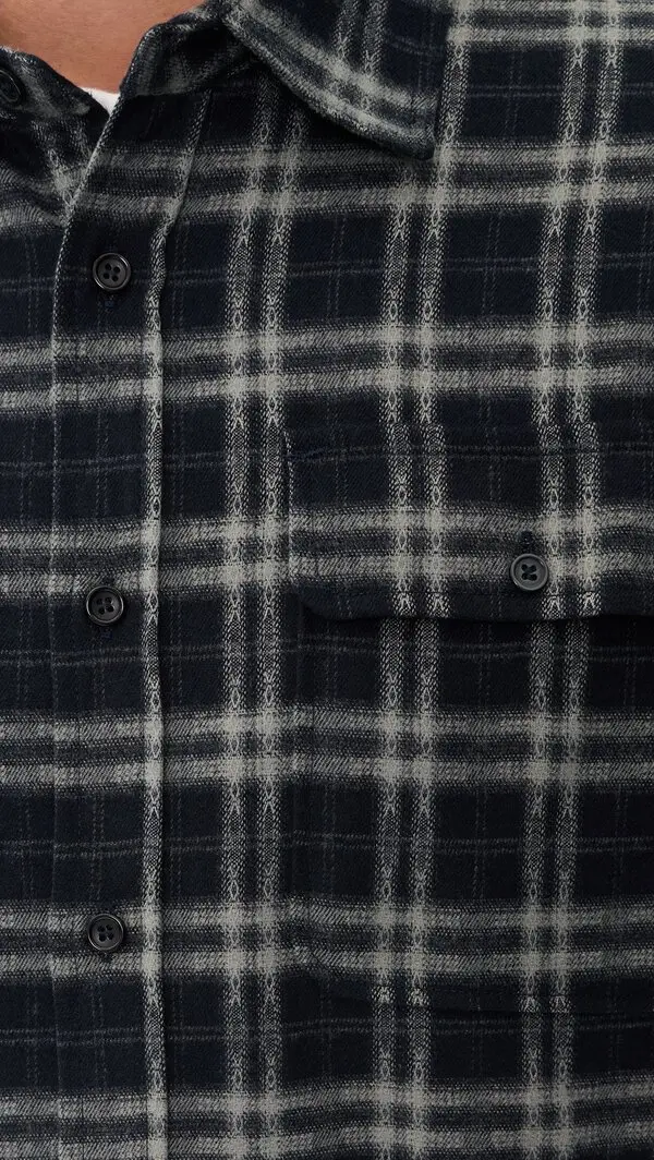 Joe's Jeans Plaid Double Flap Pocket Shirt