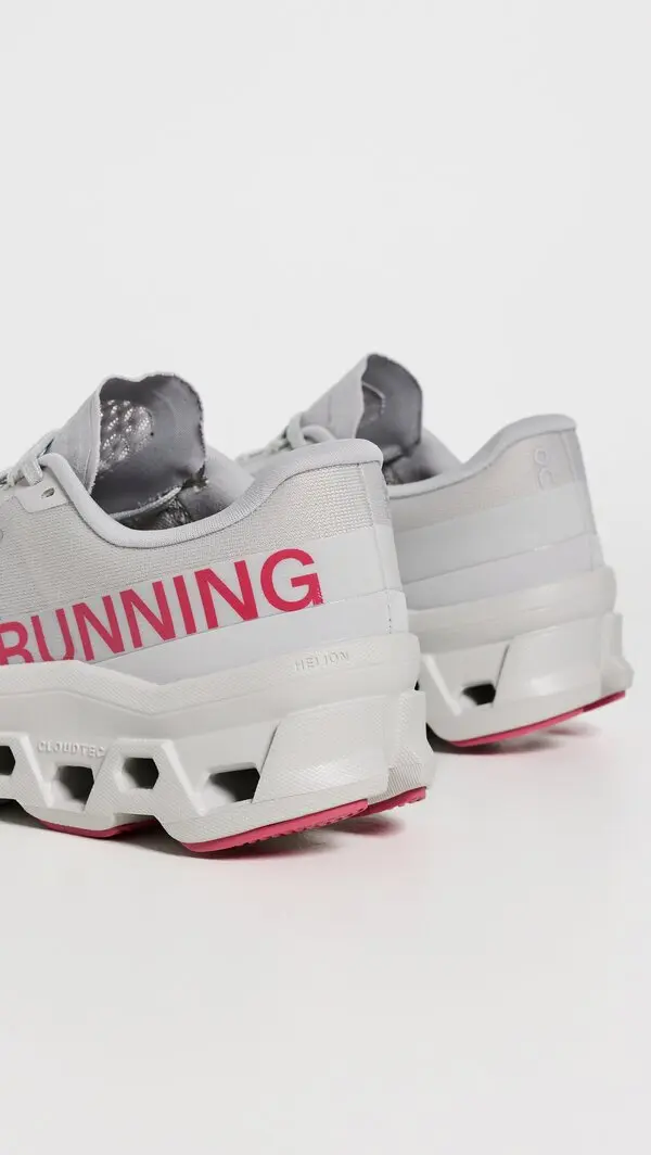 On Cloudmonster 1 Sneakers - Silver/camellia