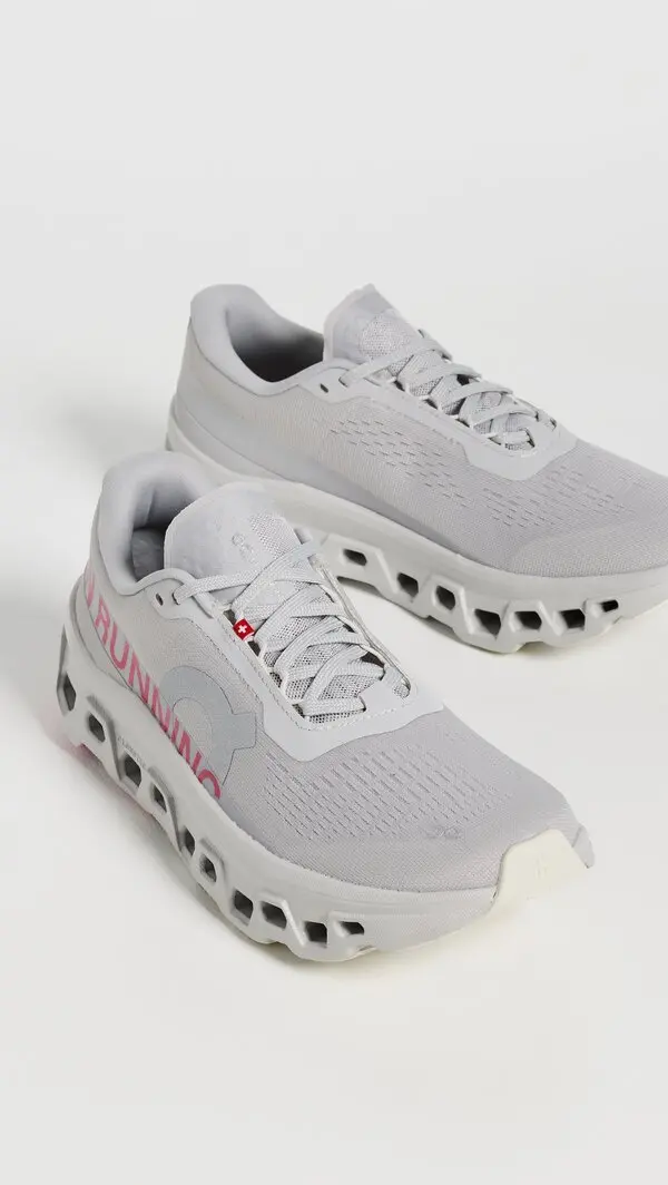 On Cloudmonster 1 Sneakers - Silver/camellia