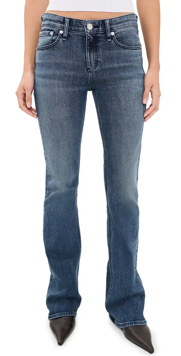 Rag & Bone Kinsley Low Rise Bootcut Jeans