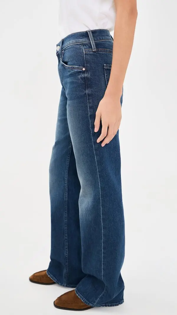 MOTHER The Bookie Sneak Jeans