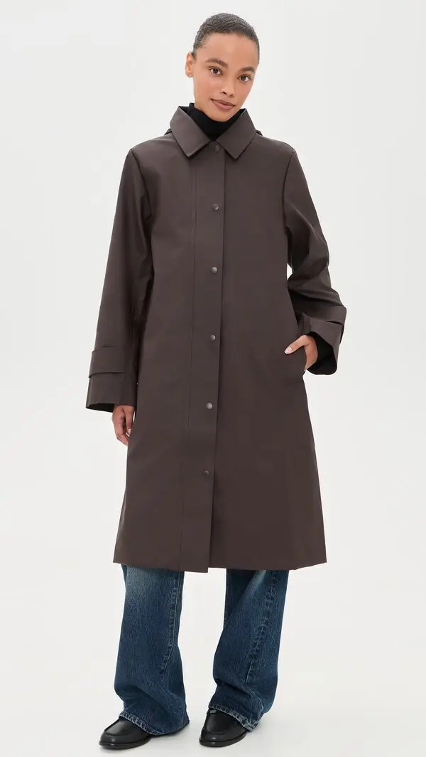 Rains Nara Long Jacket