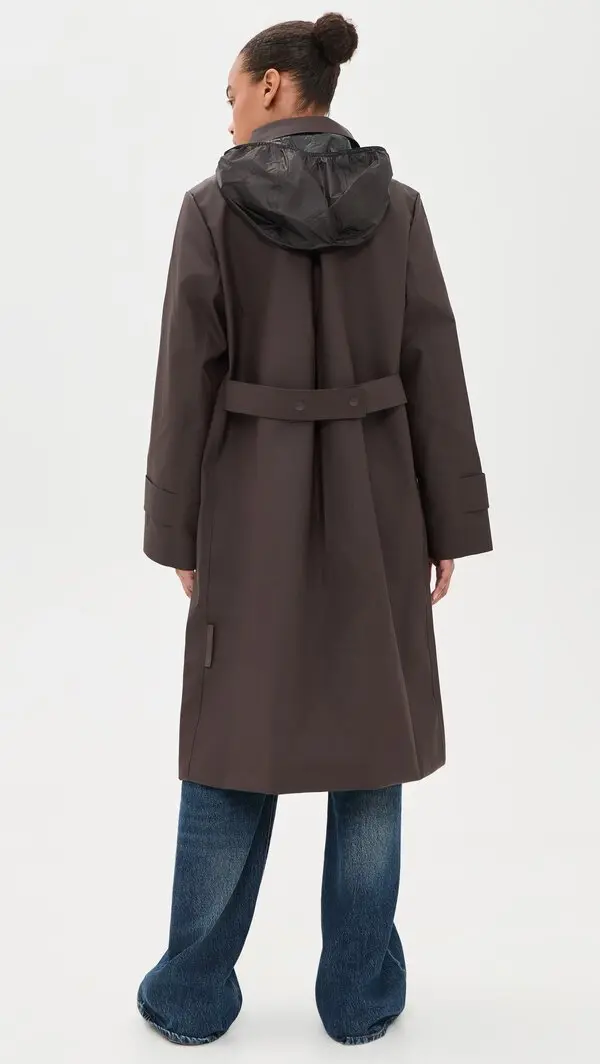 Rains Nara Long Jacket