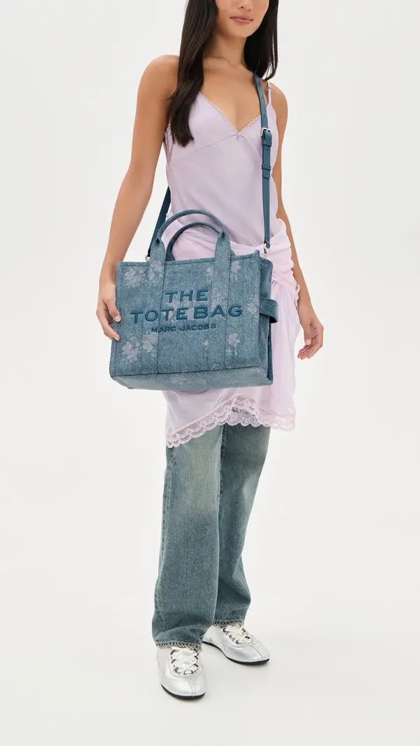 Marc Jacobs The Medium Denim Tote Bag