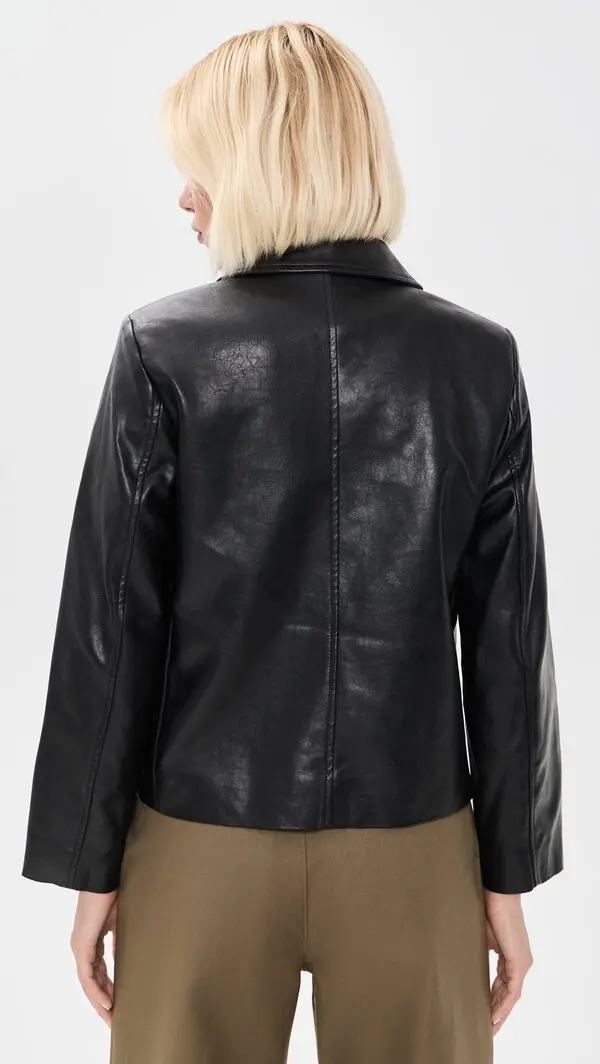 Rag & Bone Finley Faux Leather Coat