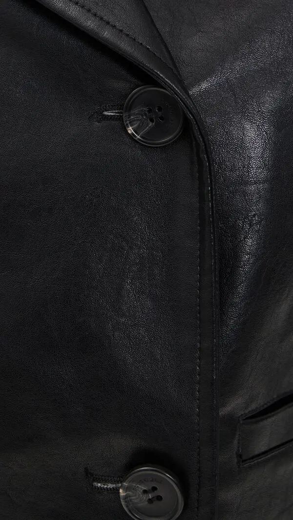 Rag & Bone Finley Faux Leather Coat
