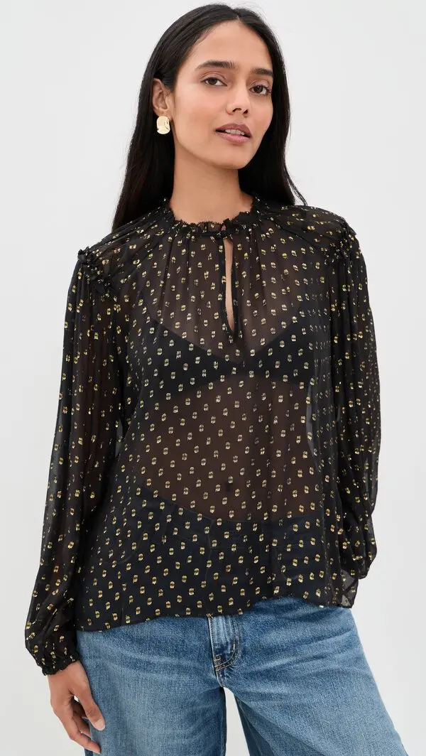Ulla Johnson Elspen Silk Blouse
