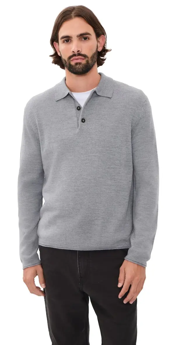 Joe's Jeans Merino Polo Sweater