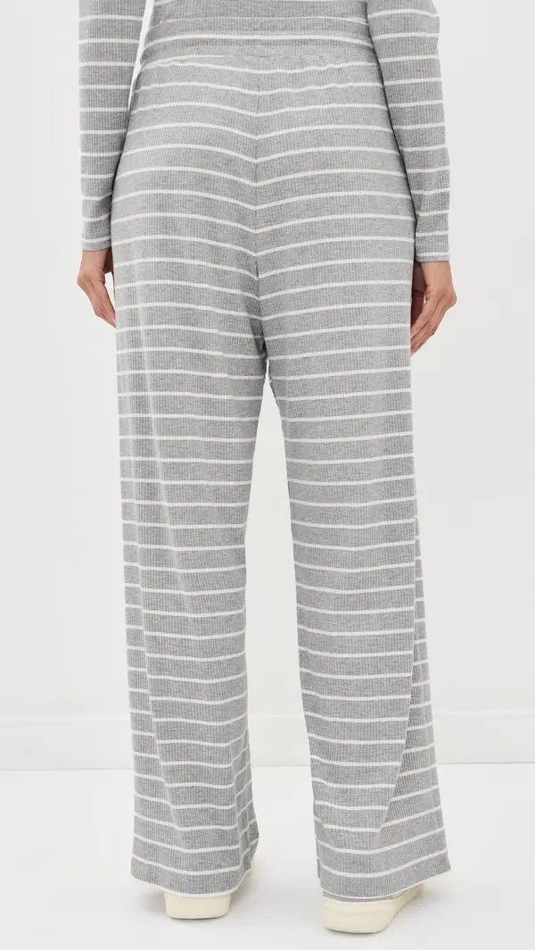 Year Of Ours Striped Wide Leg Pants