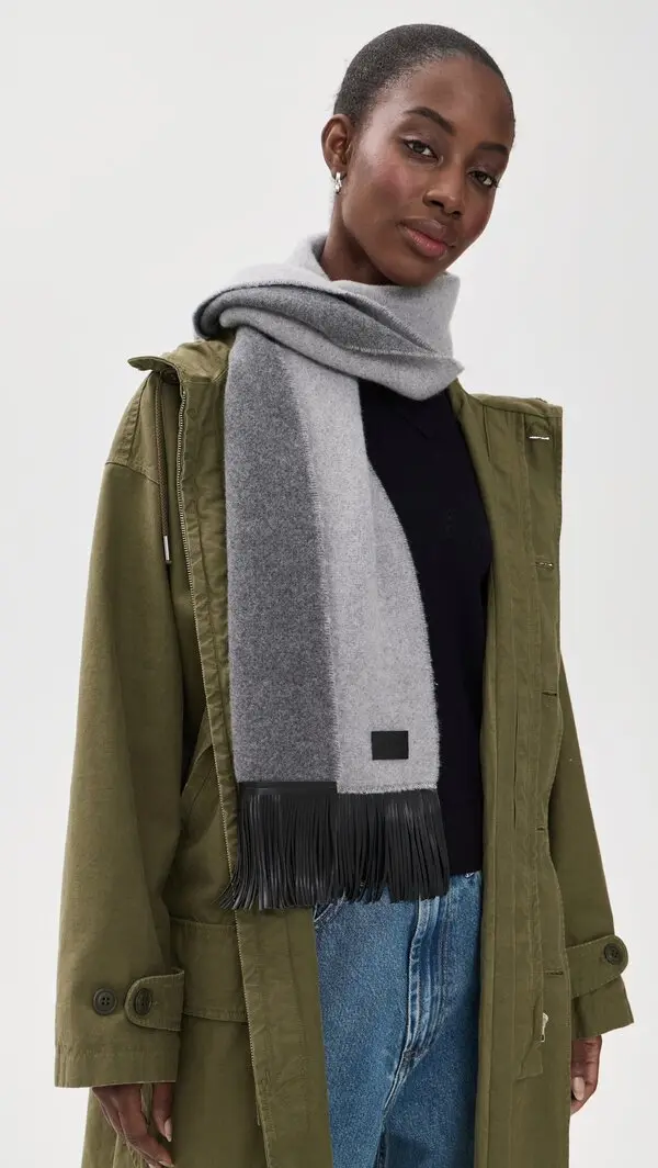 Rag & Bone Brooke Fringe Scarf