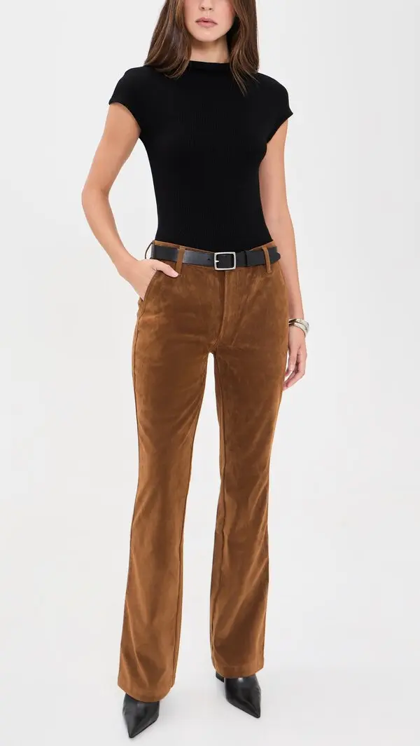 Joe's Jeans Faux Suede Inez Trousers