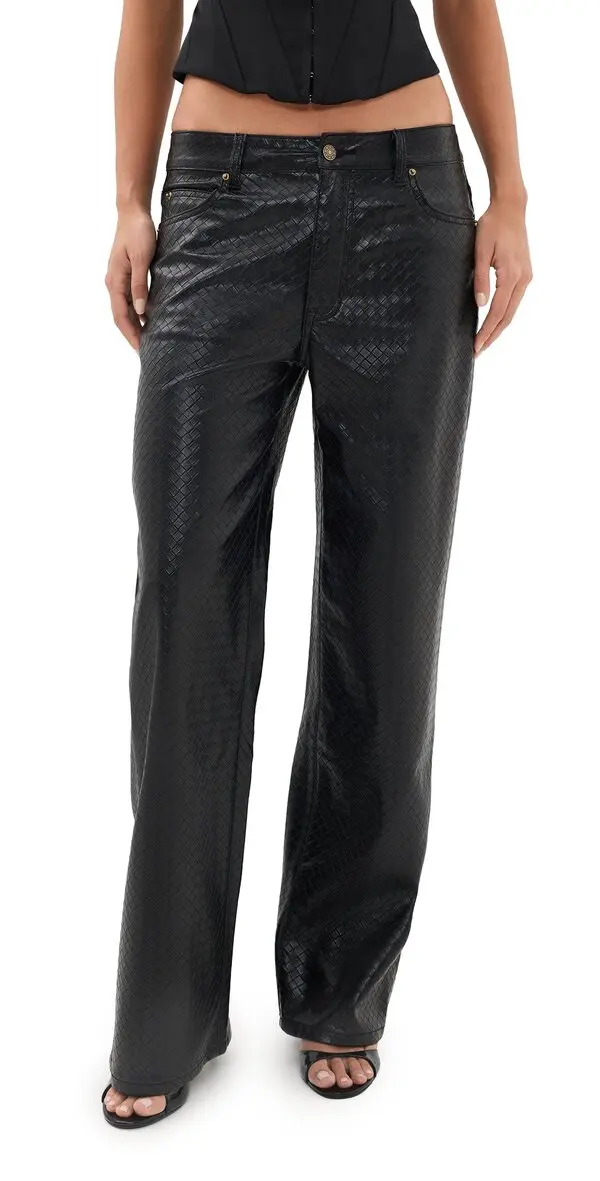 Lioness Faux Leather Pants