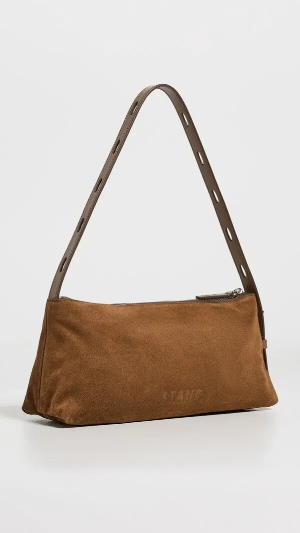 Staud Strada Shoulder Bag - Cigar