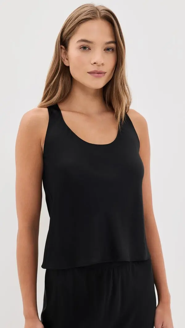 LESET Barb Bias Tank Top