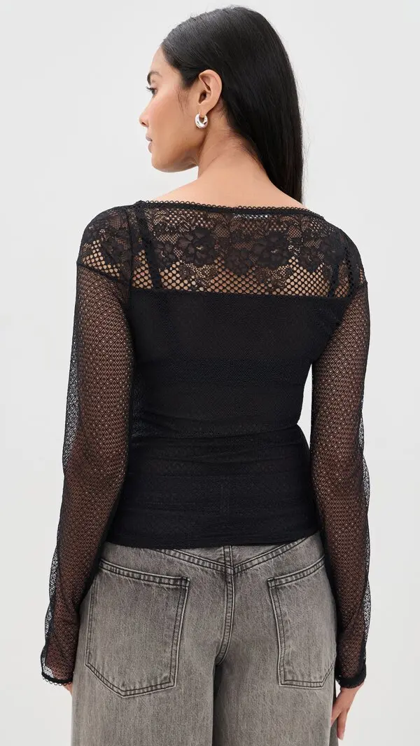 Free People Night Mode Layering Top