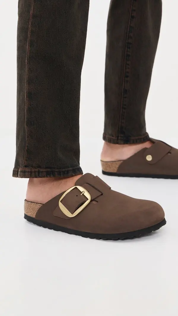 BIRKENSTOCK Boston Big Buckle Tonal Clogs