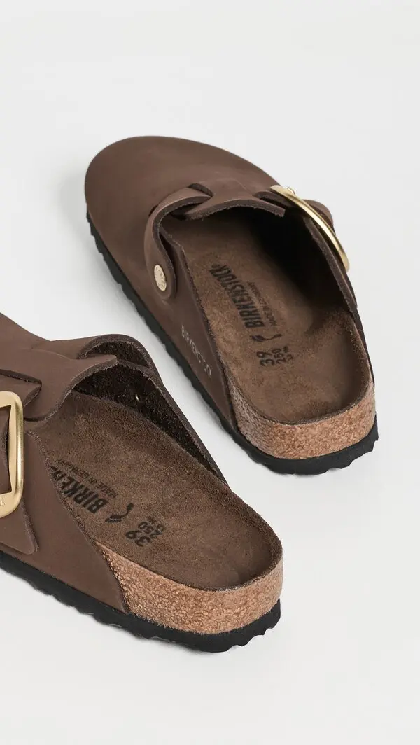 BIRKENSTOCK Boston Big Buckle Tonal Clogs
