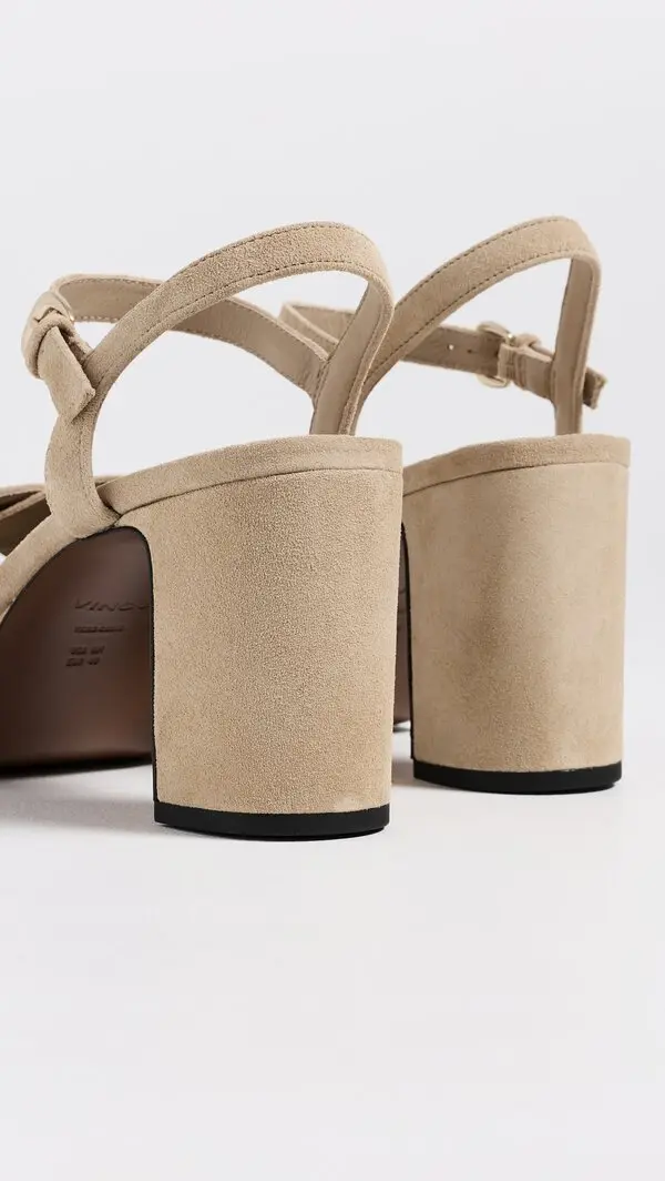 Vince Ericka Suede Platform Sandals