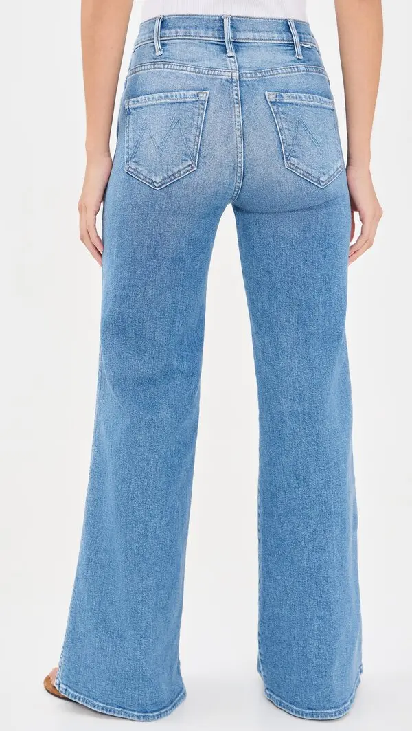 MOTHER Hustler Roller Double Sneak Jeans