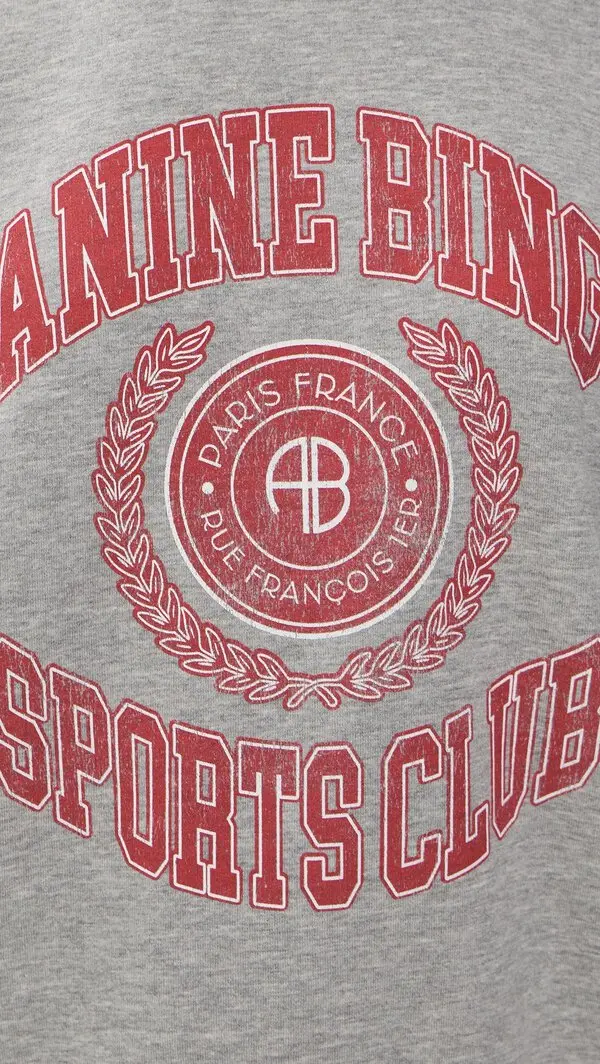 ANINE BING Miles Collegiate Sweatshirt