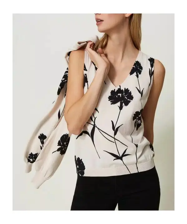 TWINSET Floral-print Top