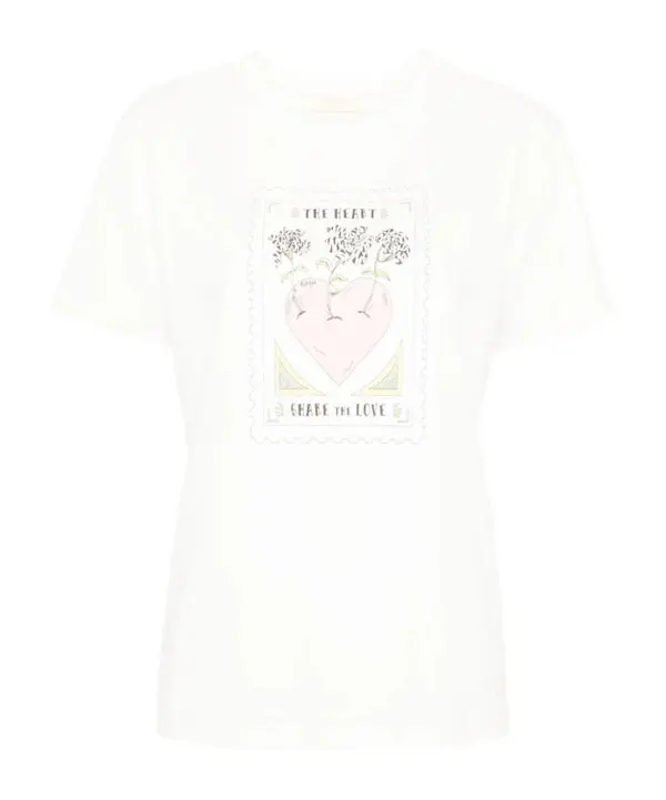 TWINSET Illustration-print Cotton T-shirt