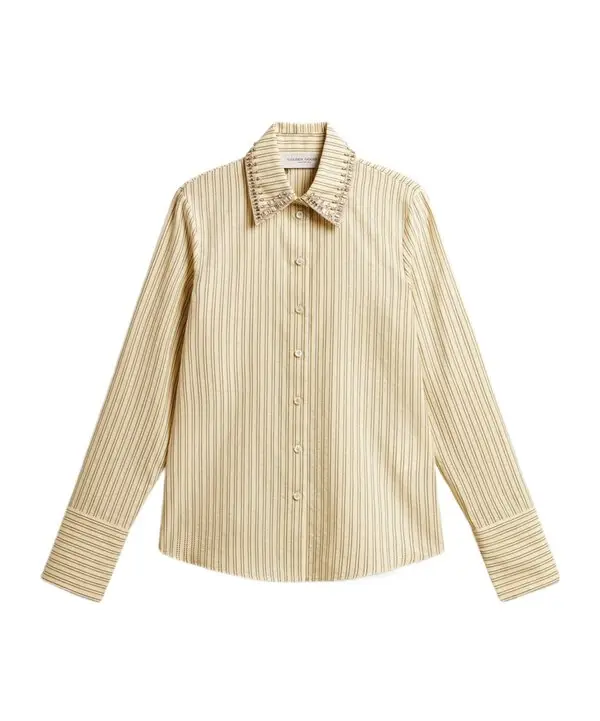 GOLDEN GOOSE Striped Buttoned Shirt