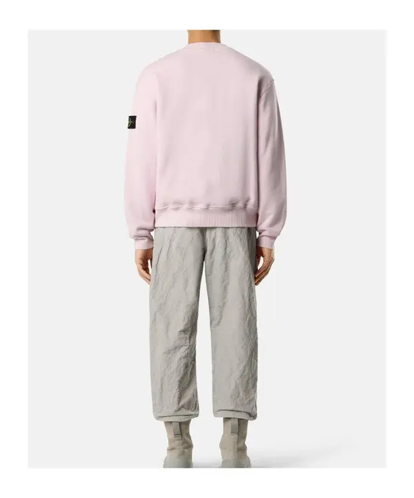 Stone Island Logo Patch Crewneck Sweatshirt