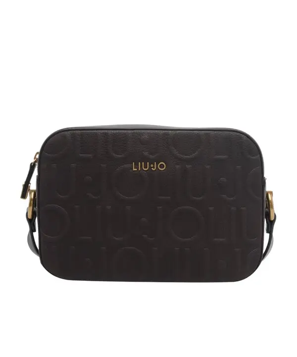 Liu Jo Logo Camera Shoulder Bag - Brown