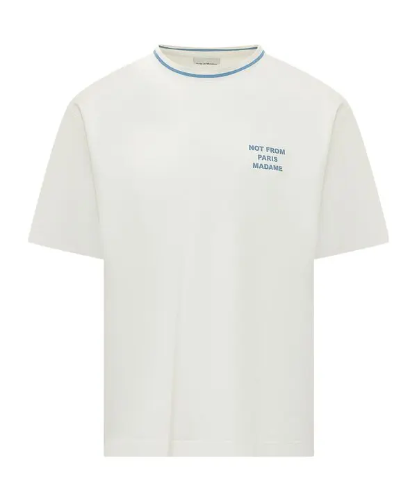 Drole De Monsieur Drôle De Slogan Ringer T-shirt