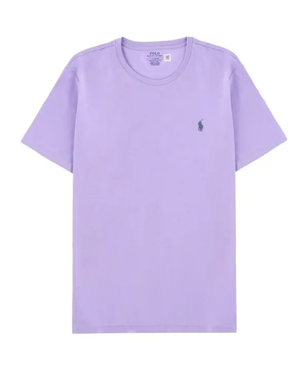 Polo Ralph Lauren Pony Embroidered Crewneck T-shirt - Purple