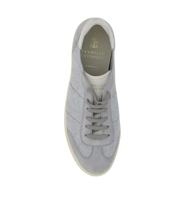 Brunello Cucinelli Round-toe Lace-up Sneakers