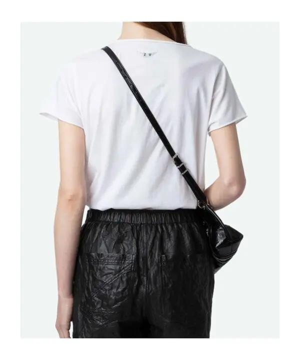 Zadig&Voltaire Rhinestone-embellished Cotton T-shirt