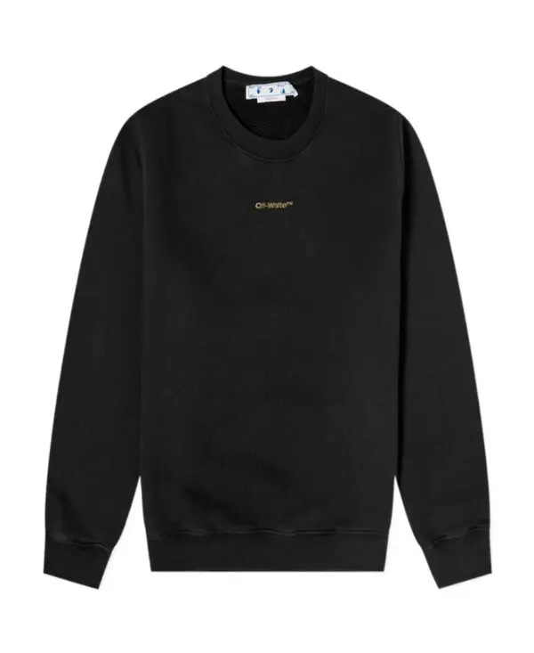 Off-White Logo Printed Long-sleeved Sweatshirt