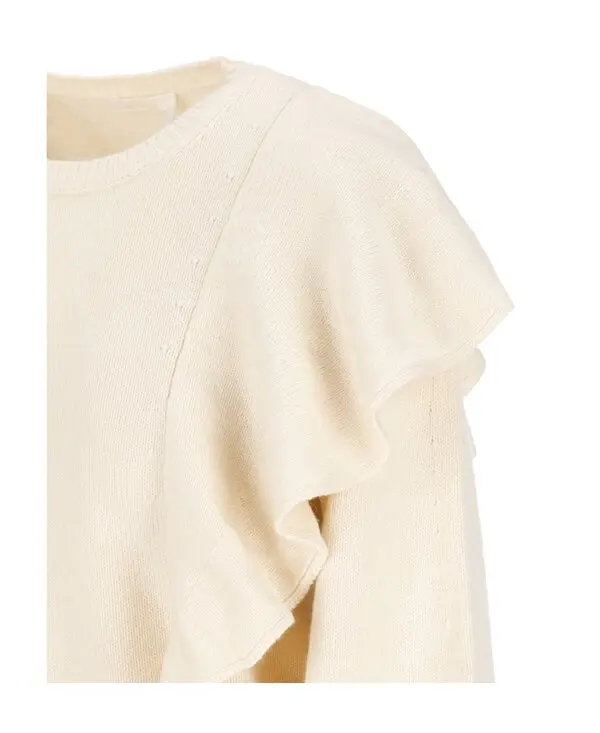 Chloé Ruffle-detail Jumper