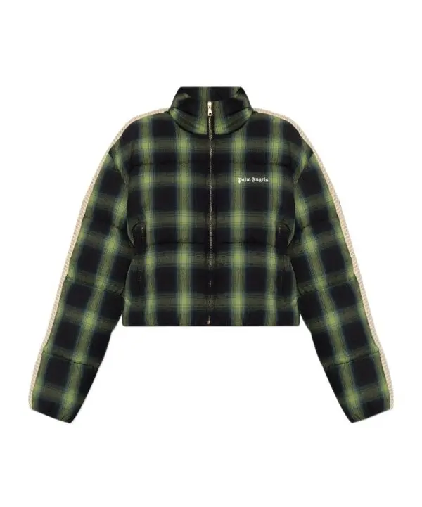 Palm Angels Checked Down Jacket