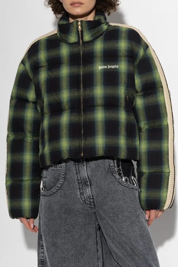 Palm Angels Checked Down Jacket