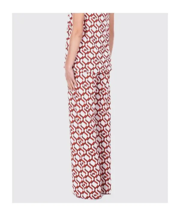 Max Mara Abate All-over Patterned Pants - Pink