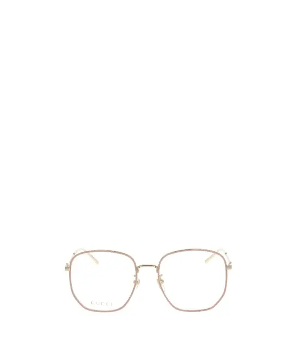 Gucci Square Frame Eyewear - White