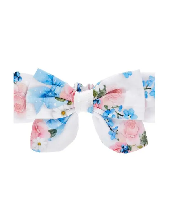 Monnalisa Bow Print Hairband