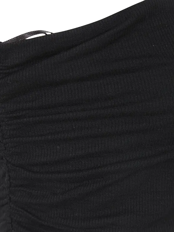 THOM KROM Gathered Bandeau Top