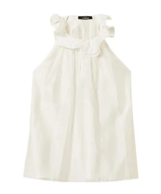 TWINSET Ruffled Voile Top