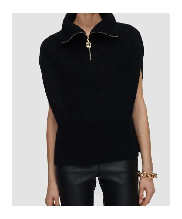 JOSEPH Raffet Half-zip Sweater