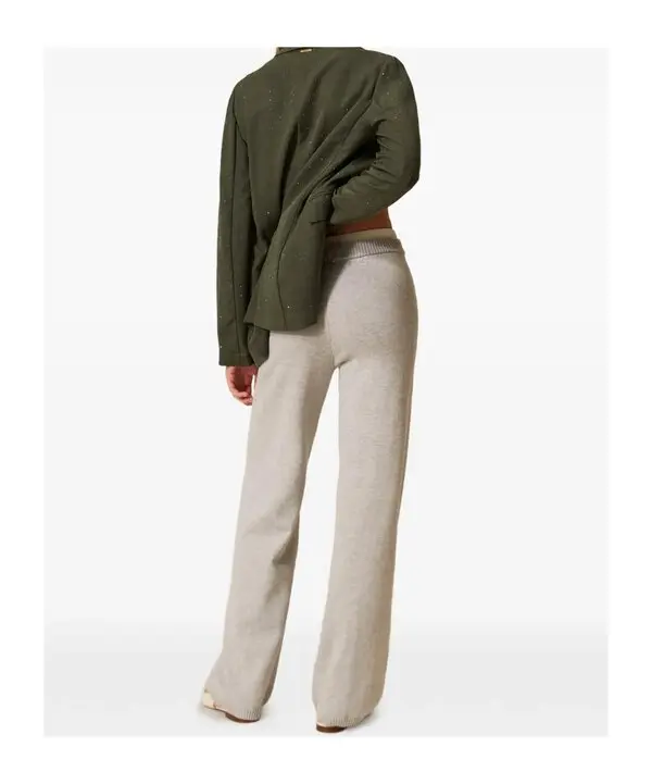 TWINSET Drawstring Knit Trousers